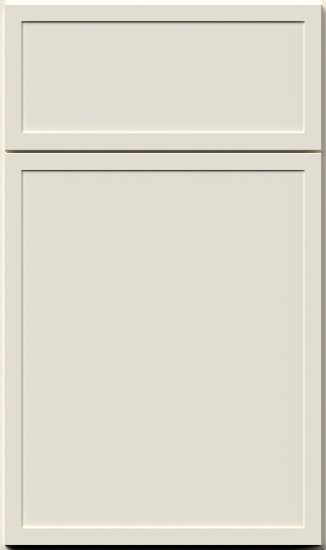 Slim Dove White Shaker Cabinets | Modernform Cabinets and Closets